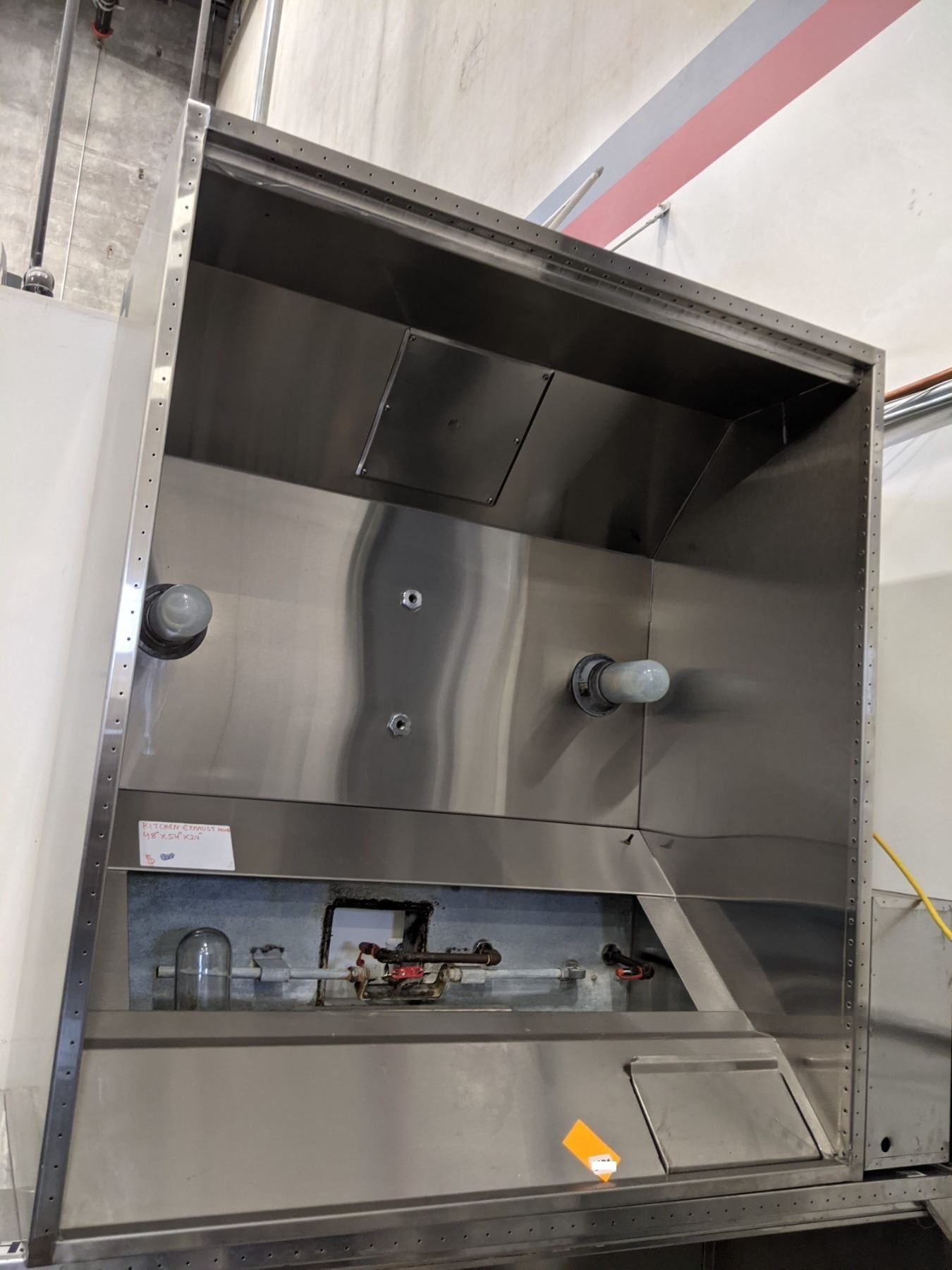 Large Exhaust Hood Vent by Halton - (24" x 54" x 60")