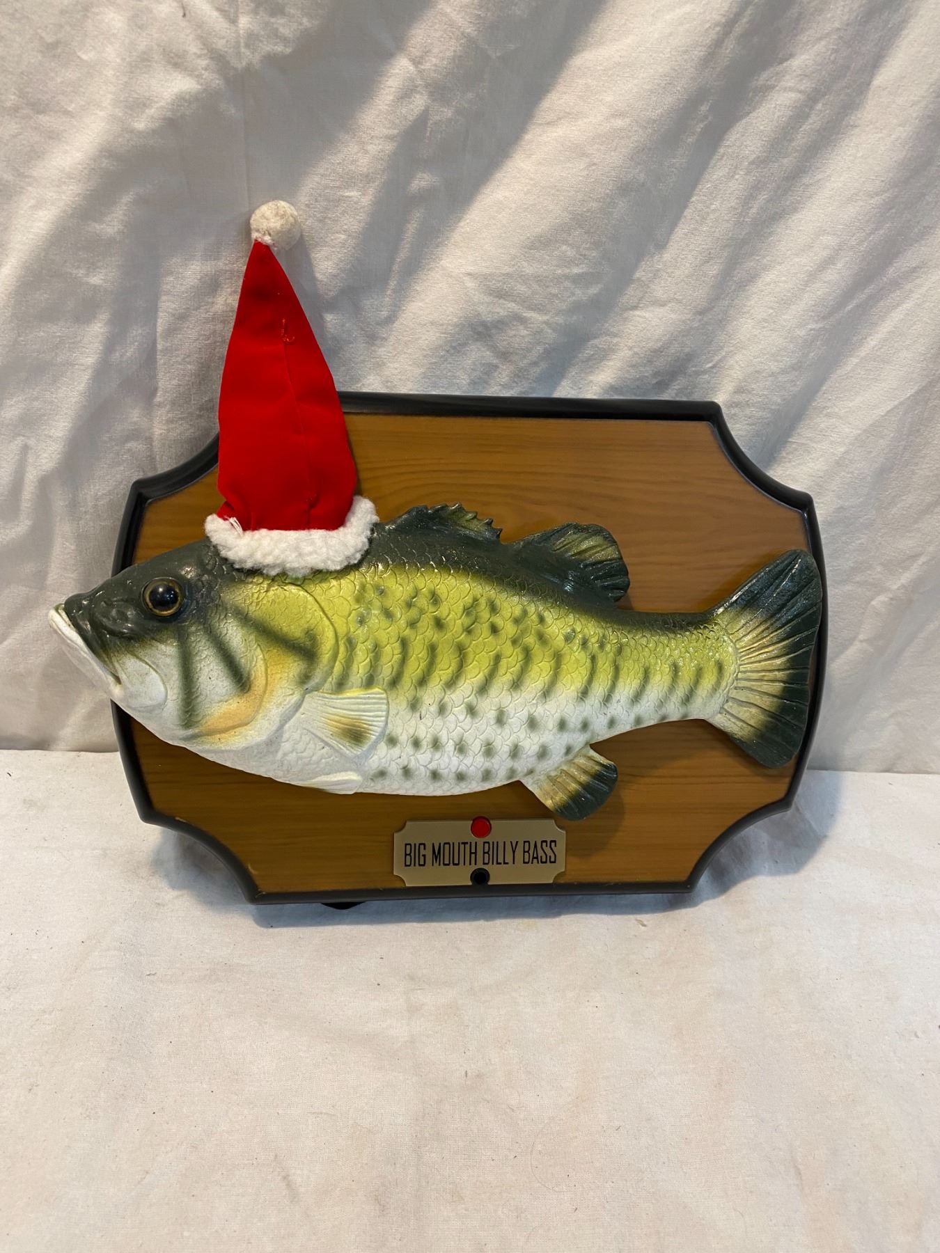 Big mouth Billy Bass singing Christmas fish