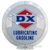 Original DX Gasoline Gas Pump Double Sided Globe w/ Gla