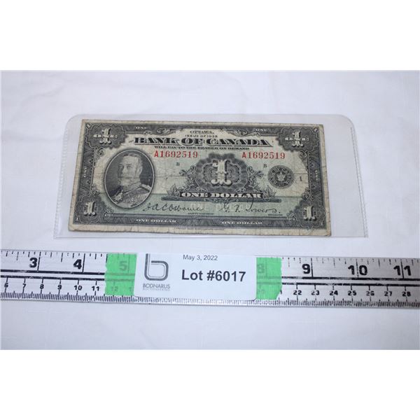 1935 Canadian 1 Dollar Bill Bodnarus Auctioneering 1935-canadian-1-dollar-bill-bodnarus-auctioneering