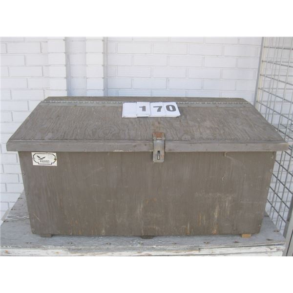 Raven Wooden Tool Box 39" x 21" x 19"