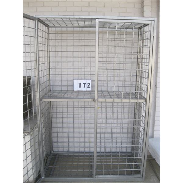 Metal Lockable Cage 24" x 48" x 72"