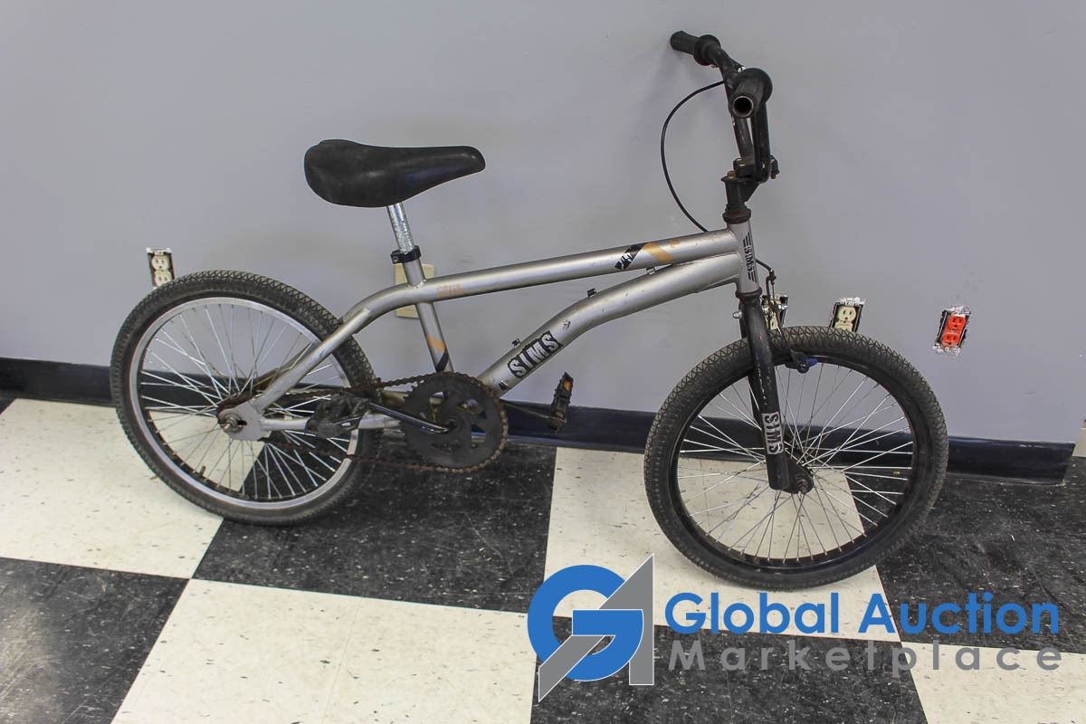 Youth 20" Sims BMX Bike - Silver