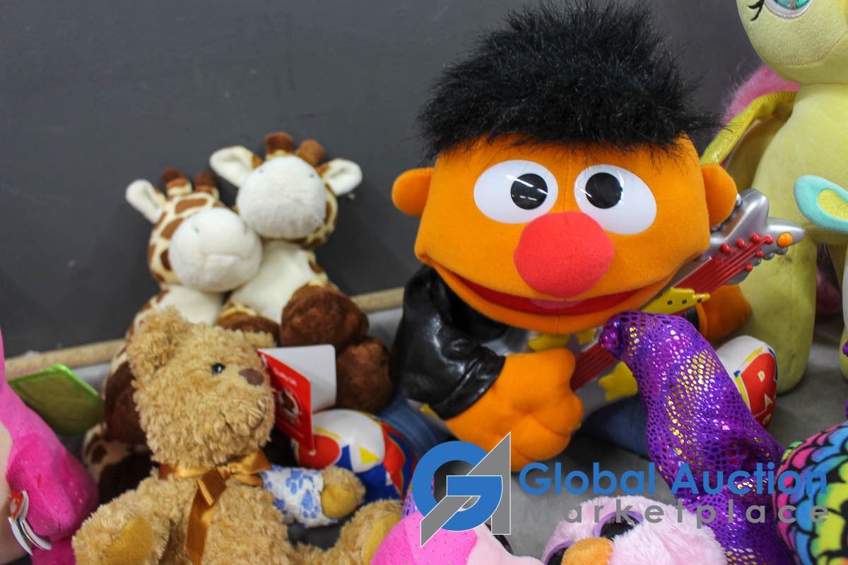 Assorted Plush Toys- TY, Sesame Street, My Little Pony, etc