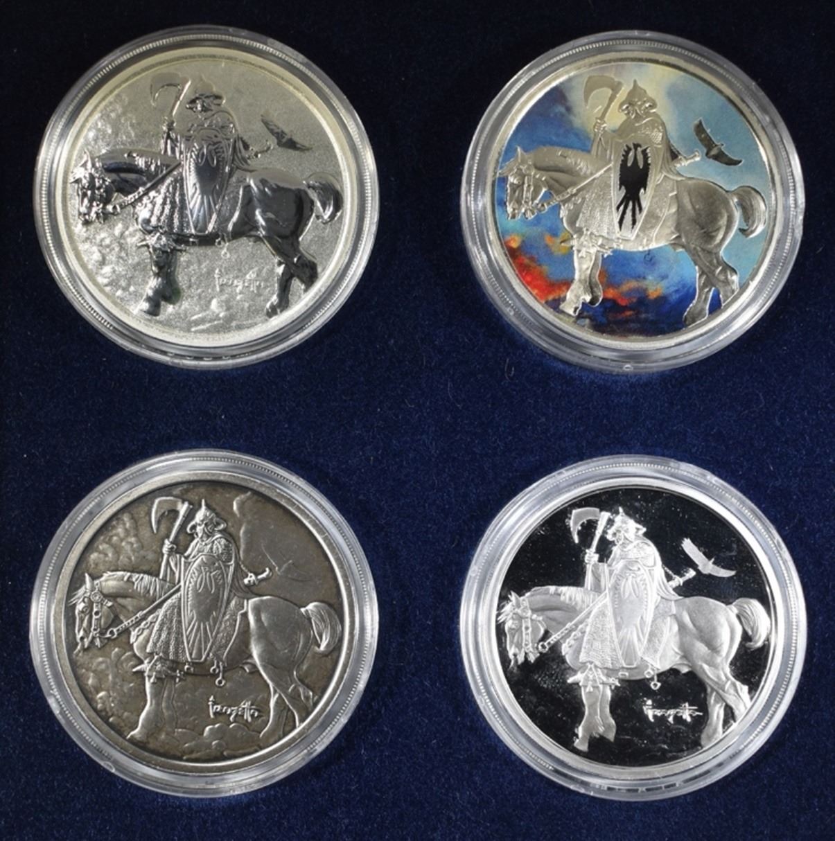 FRANK FRAZETTA'S DEATH DEALER 4-COIN SET