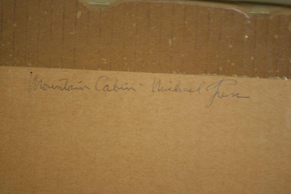 Michael Gress (American, 20th Century) High Plains Sunset, Watercolor,