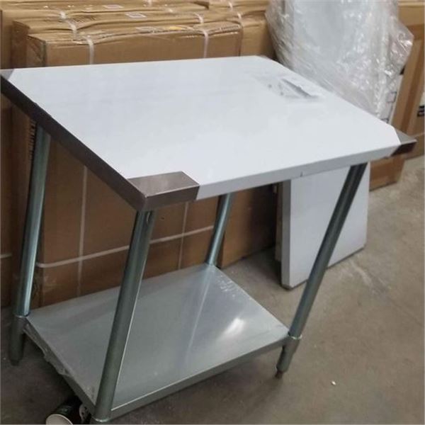NEW SS Work table 3ftx2ft
