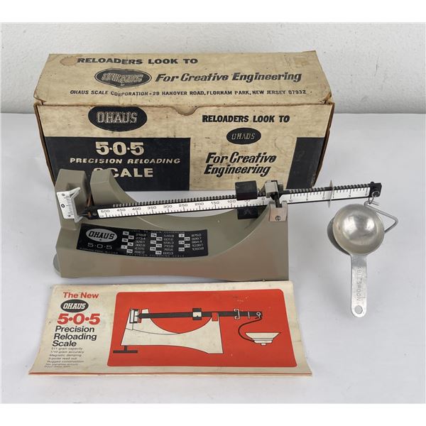 Ohaus 505 Reloading Scale