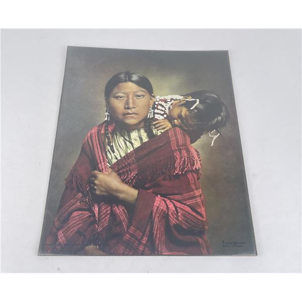 LA Huffman Montana Indian Photo