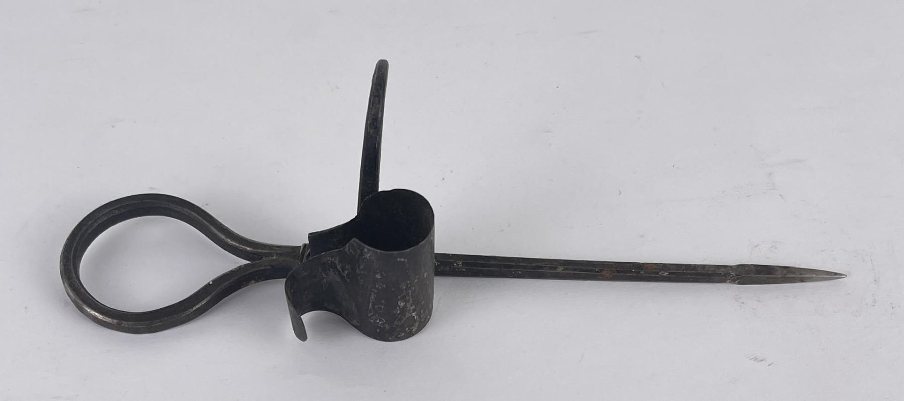 Antique Montana Miners Candlestick