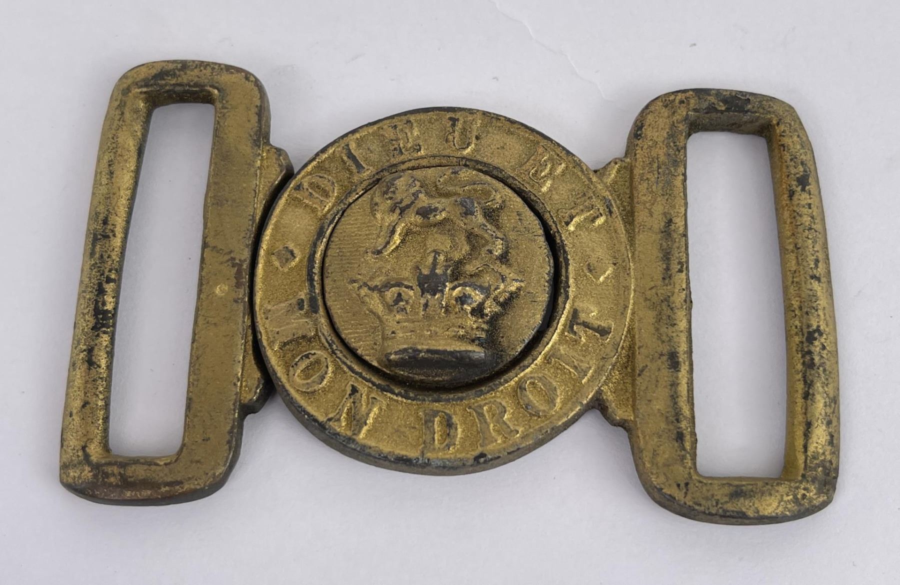 Victorian Era British Army Officers Belt Buckle