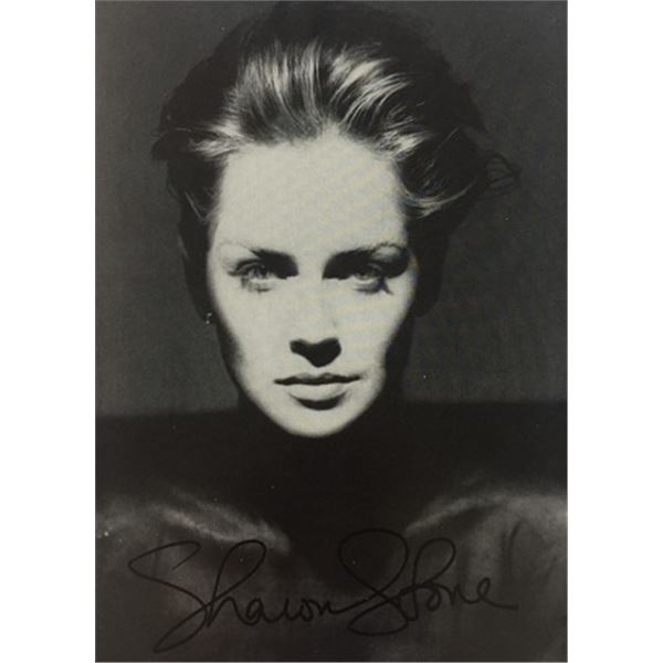 Sharon Stone Signed Photo