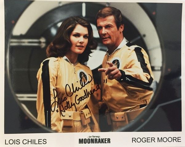 007 James Bond "Moonraker" (1979) Dr. Goodhead (Lois Chiles) Signed Photo