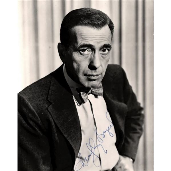 Humphrey Bogart autograph: (1899-1957)