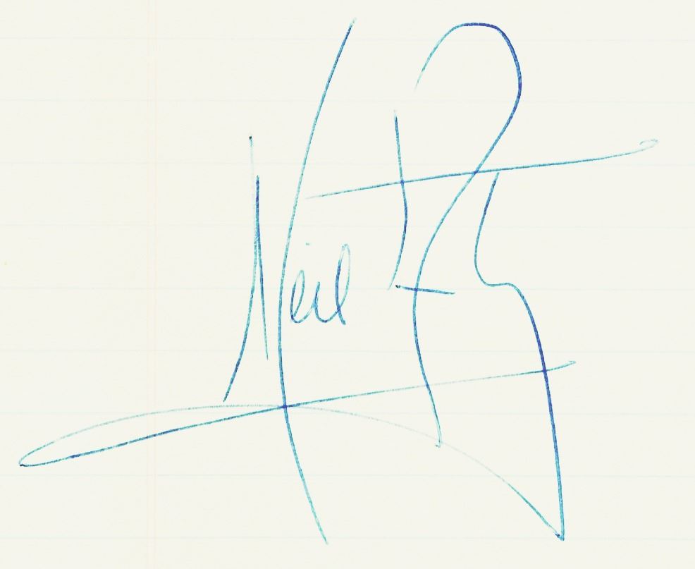 Neil Armstrong Signature