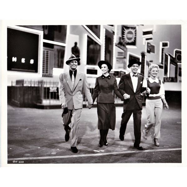 Vintage Frank Sinatra & Brando Guys & dolls movie photo.