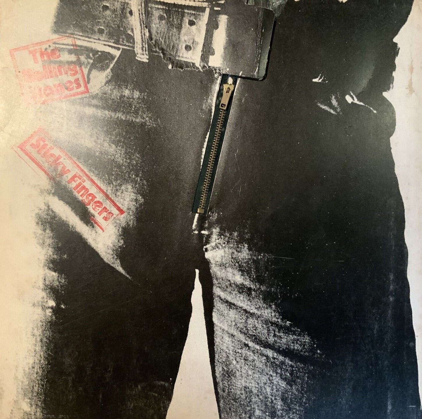 Rolling Stones Sticky Fingers First Pressing Lp.