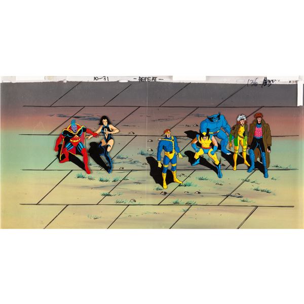 X- Men hand painted cel (Marvel, 1994).