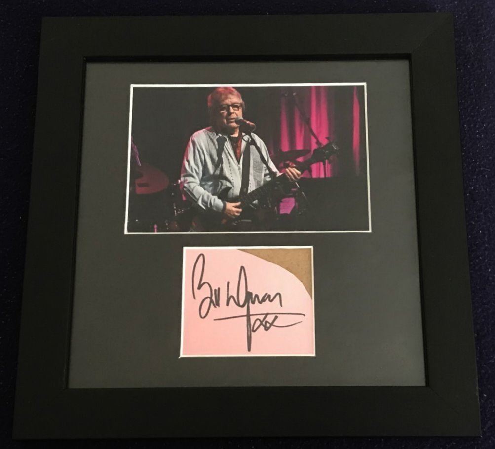 Bill Wyman autograph (1936-).