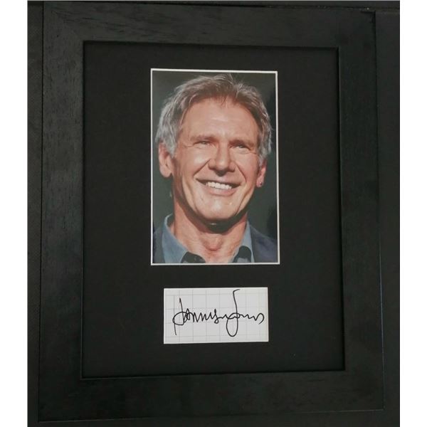 Harrison Ford autograph (1942-).