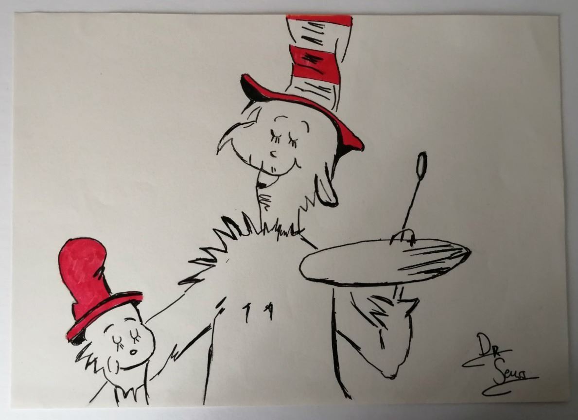 Dr Seuss Drawing