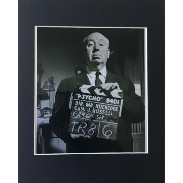 Alfred Hitchcock Signed Photograph