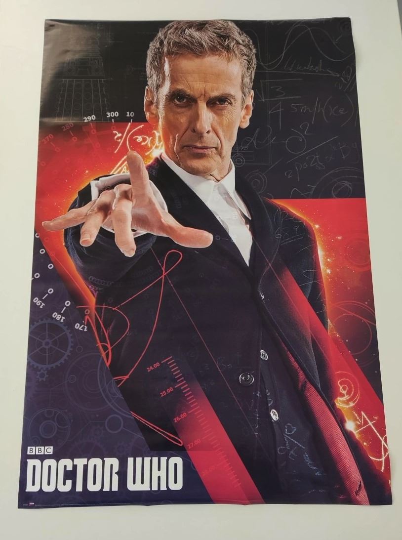 Dr Who posters.