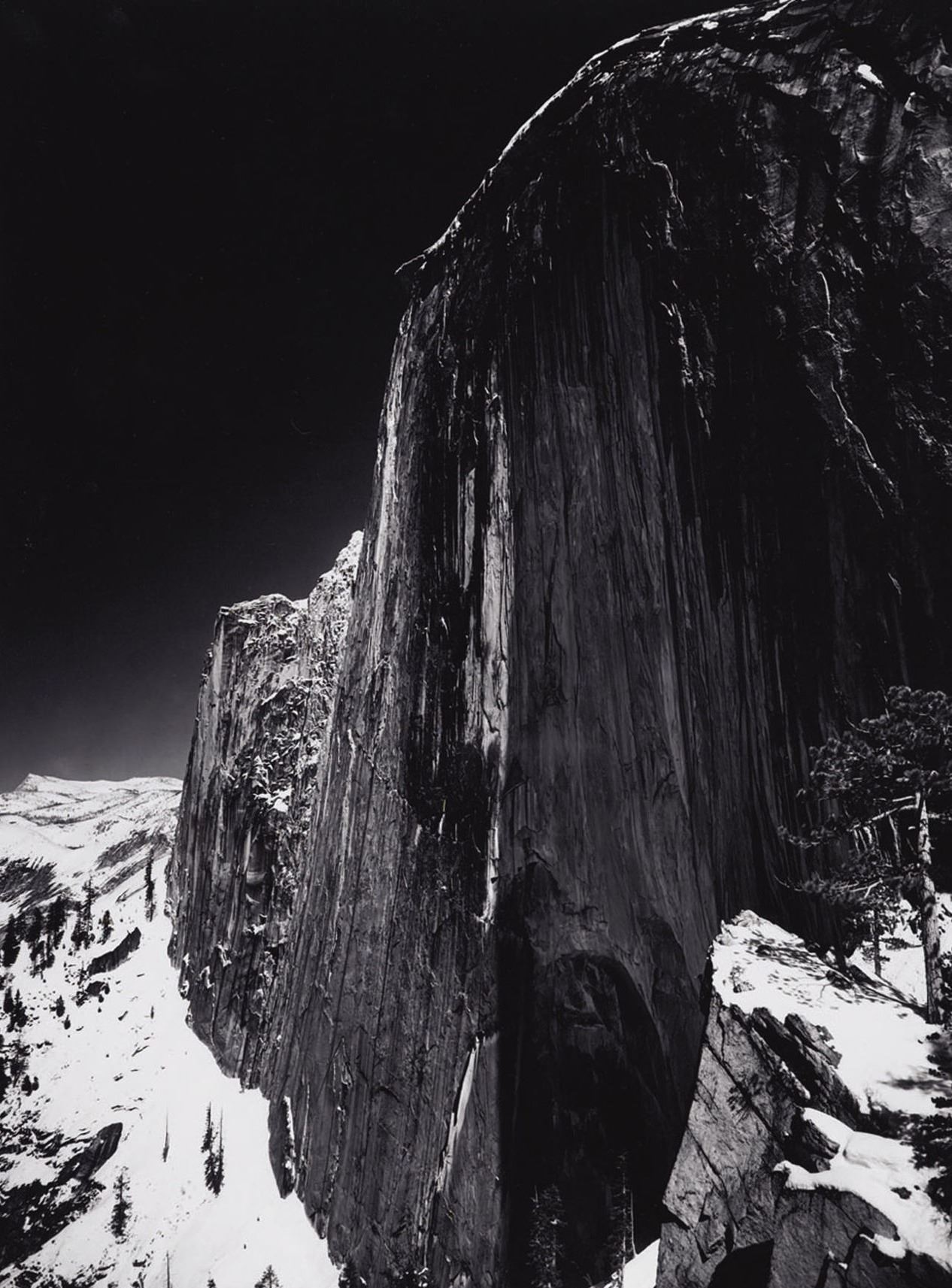ANSEL ADAMS - Monolith, The Face of Half Dome, Yosemite National Park ...