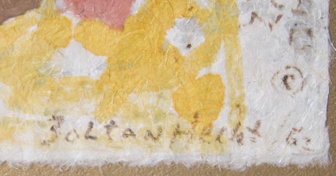 Zoltan Hecht, Woman Portrait, Collage