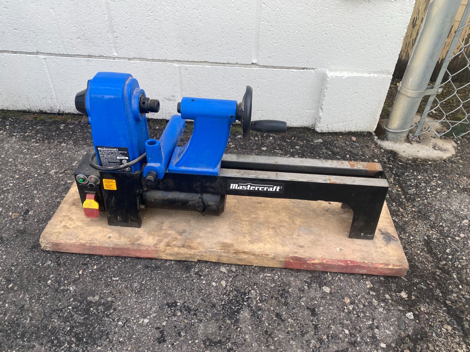 Mastercraft 12" mini wood lathe