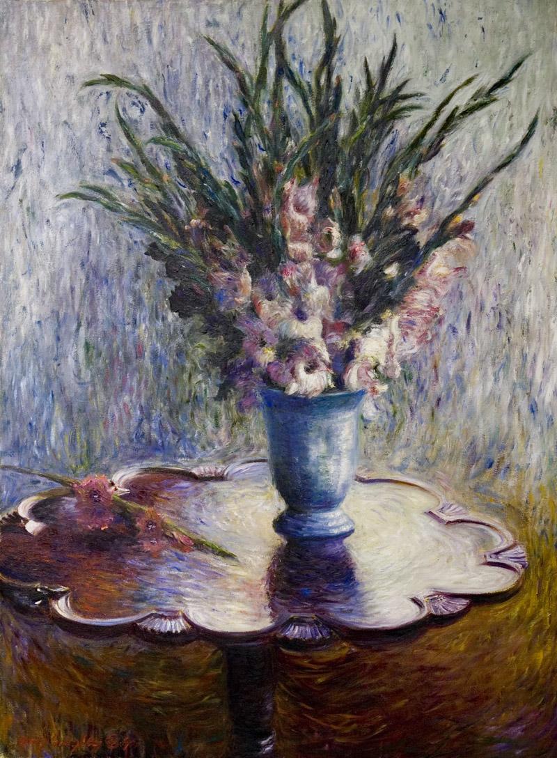 GREG SINGLEY "Gladiola Still Life"