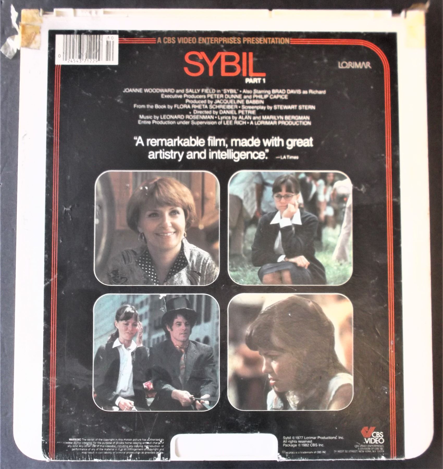 RCA Capacitance Electronic Disc - Sybil 1976