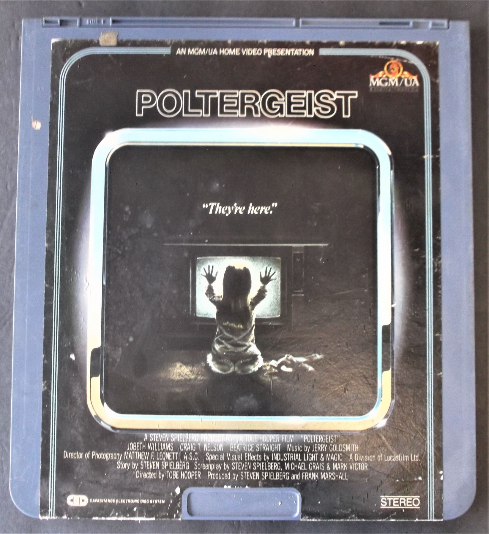 RCA Capacitance Electronic Disc - Poltergeist 1982