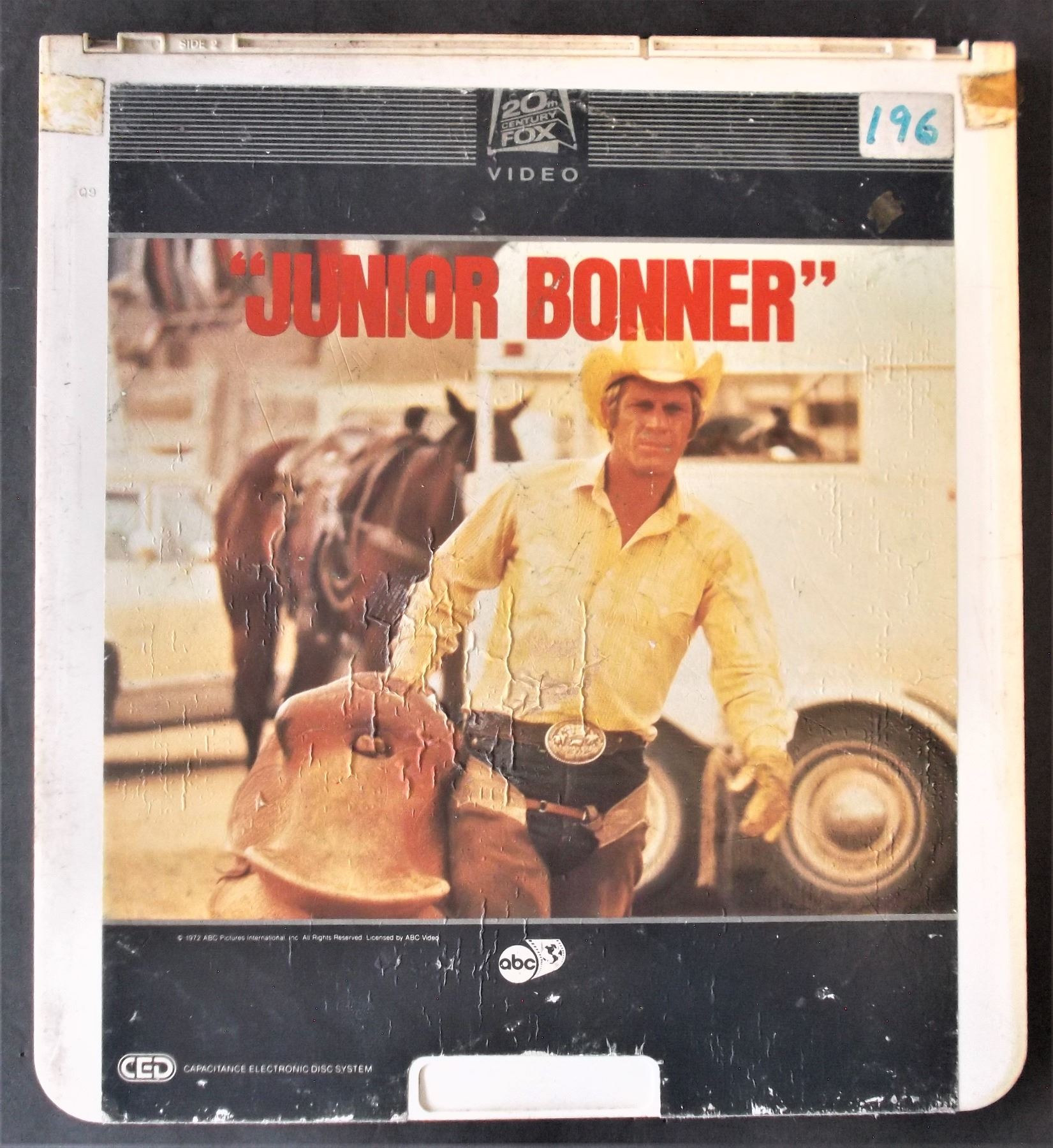 RCA Capacitance Electronic Disc - Junior Bonner 1972