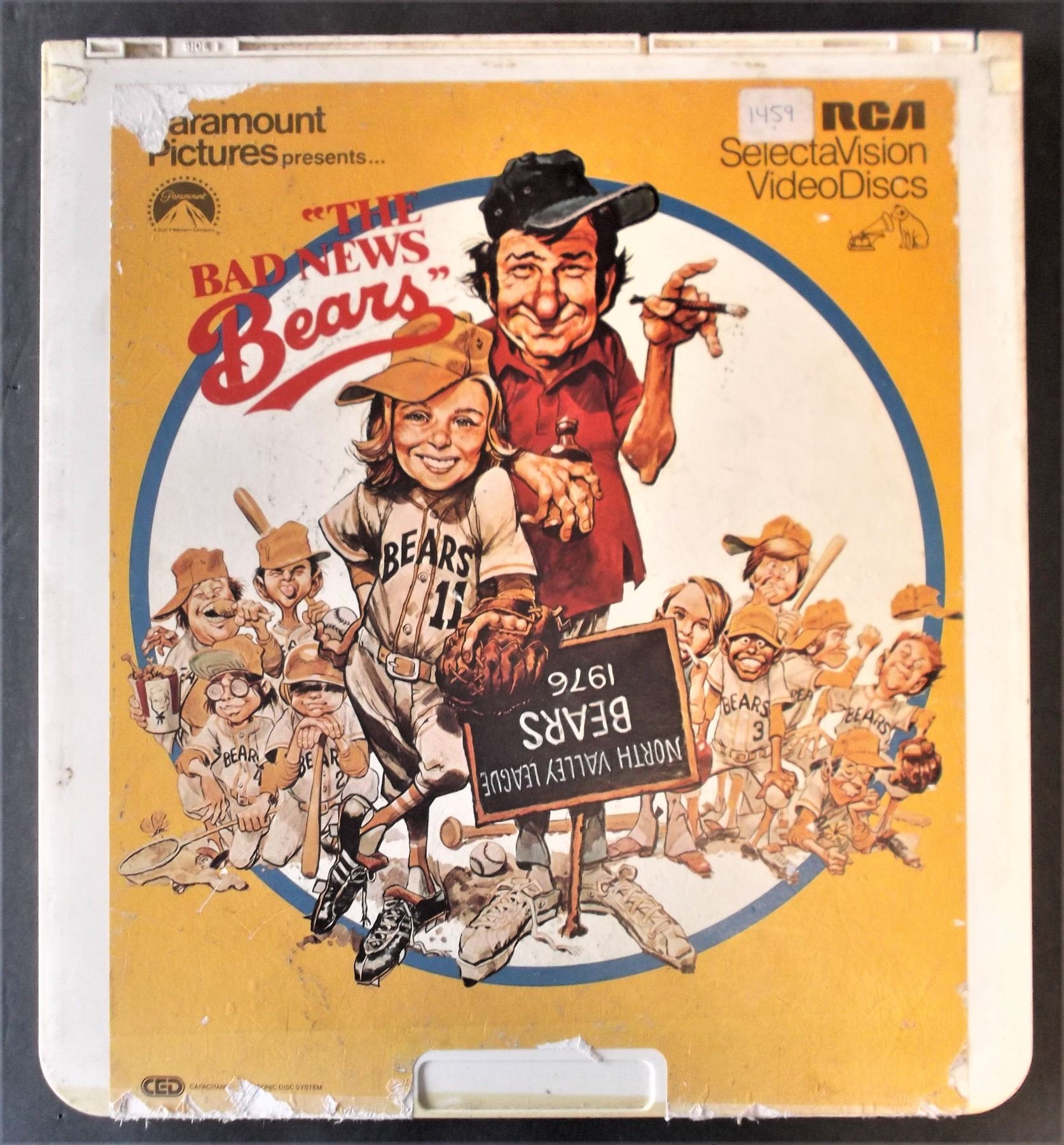 RCA Capacitance Electronic Disc - Bad News Bears 1976