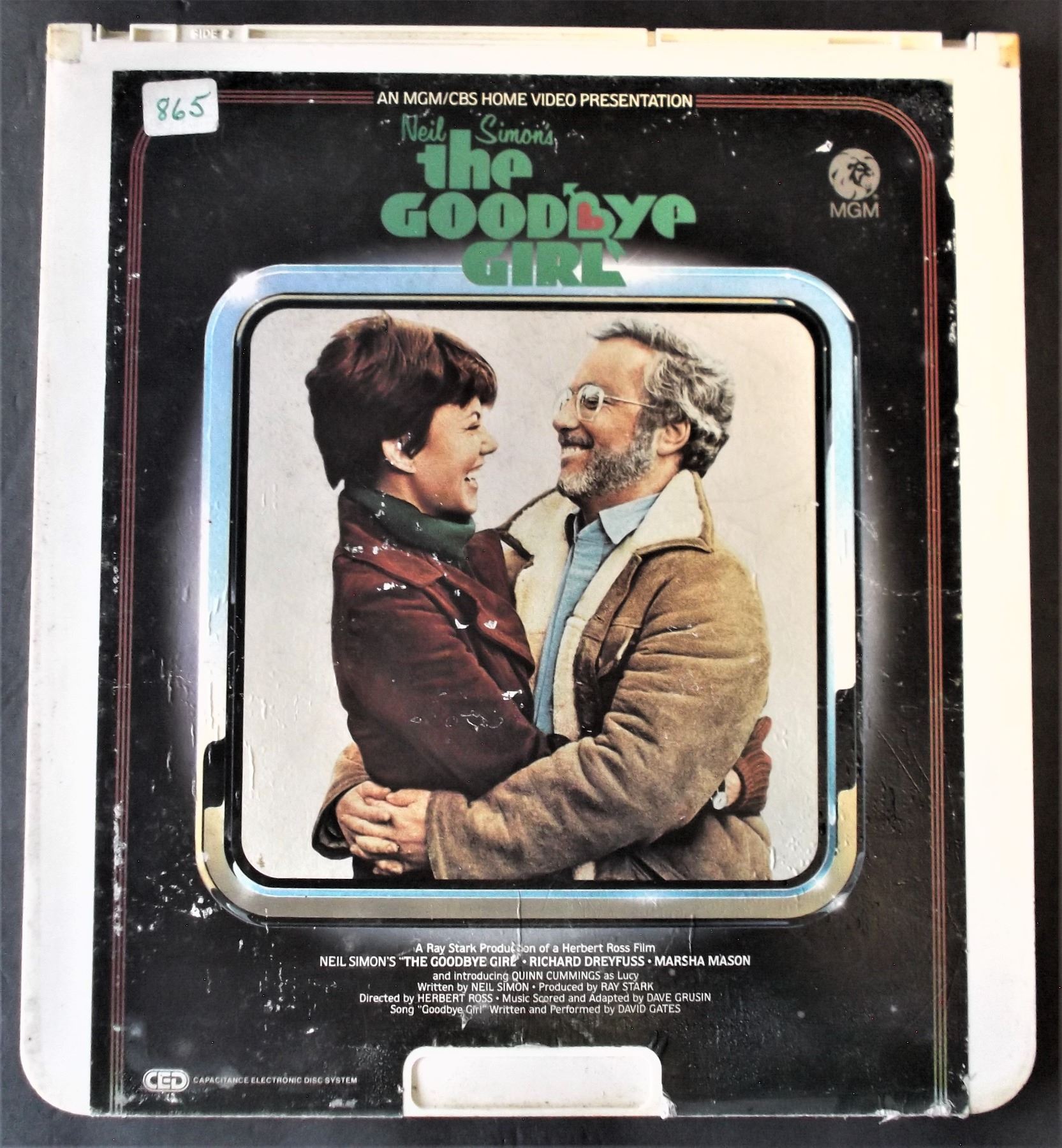 RCA Capacitance Electronic Disc - The Goodbye Girl 1977