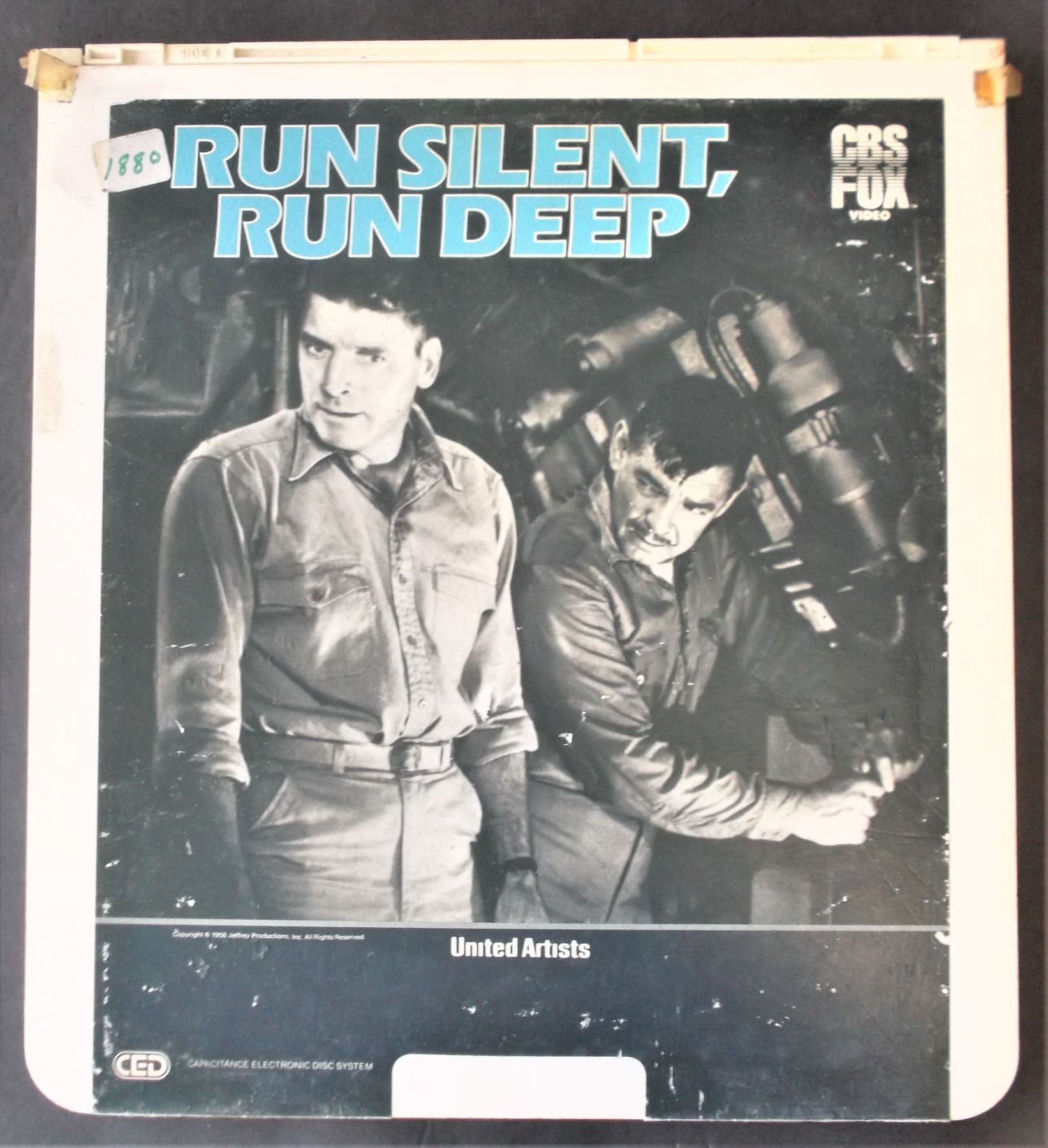 RCA Capacitance Electronic Disc - Run Silent, Run Deep 1958