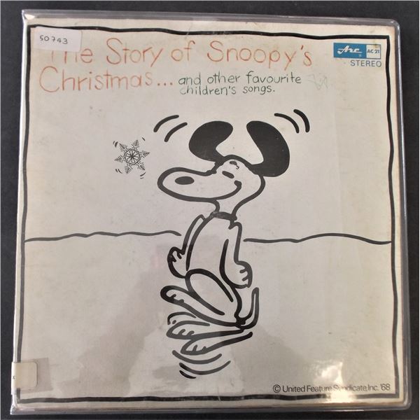 The Story of Snoopy's Christmas Record