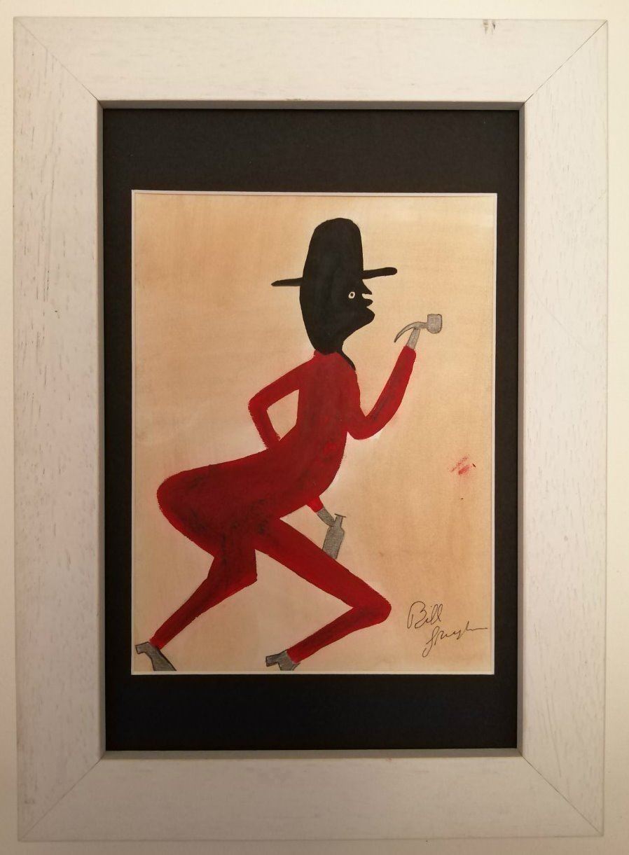 Bill Traylor drawing. (1854-1949).