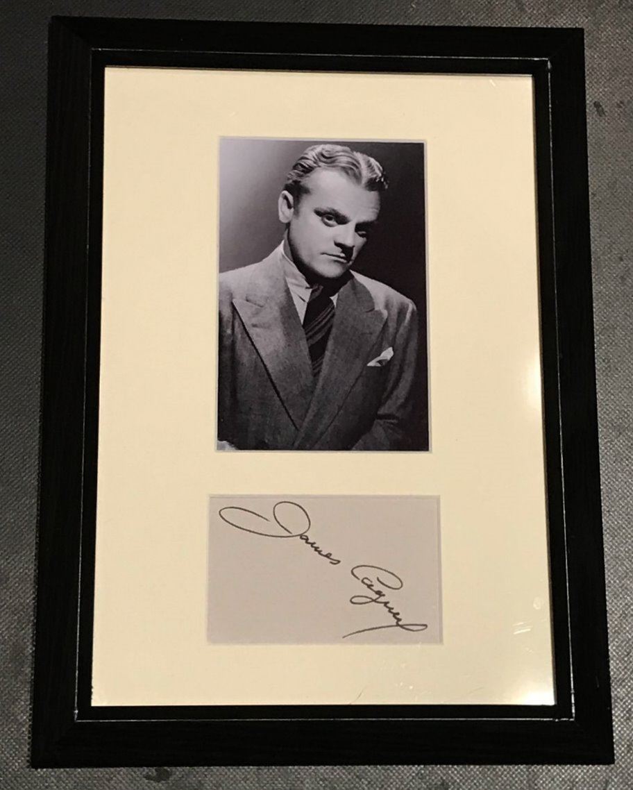James Cagney autograph (1899-1986).