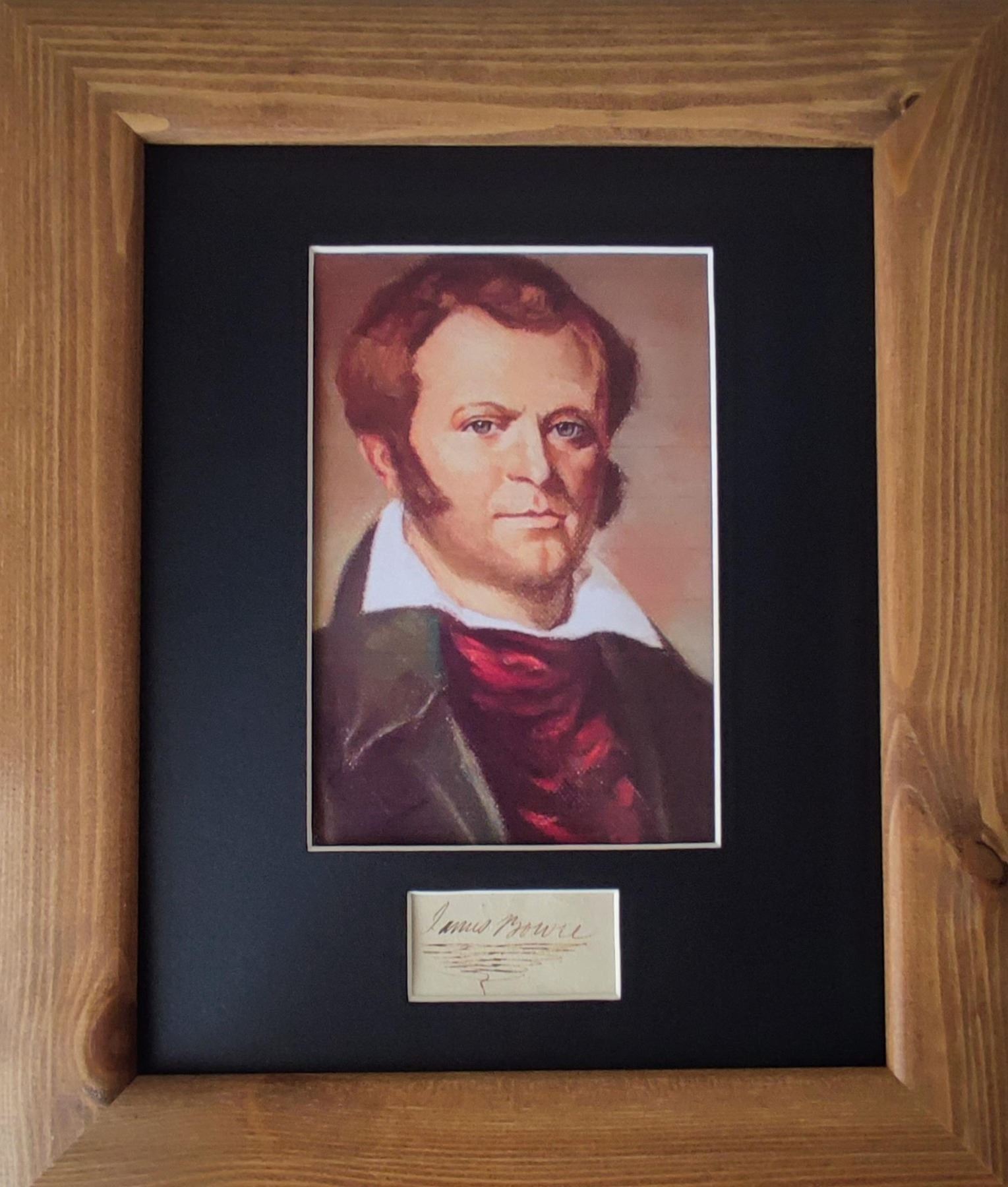 James Bowie (1796-1836).