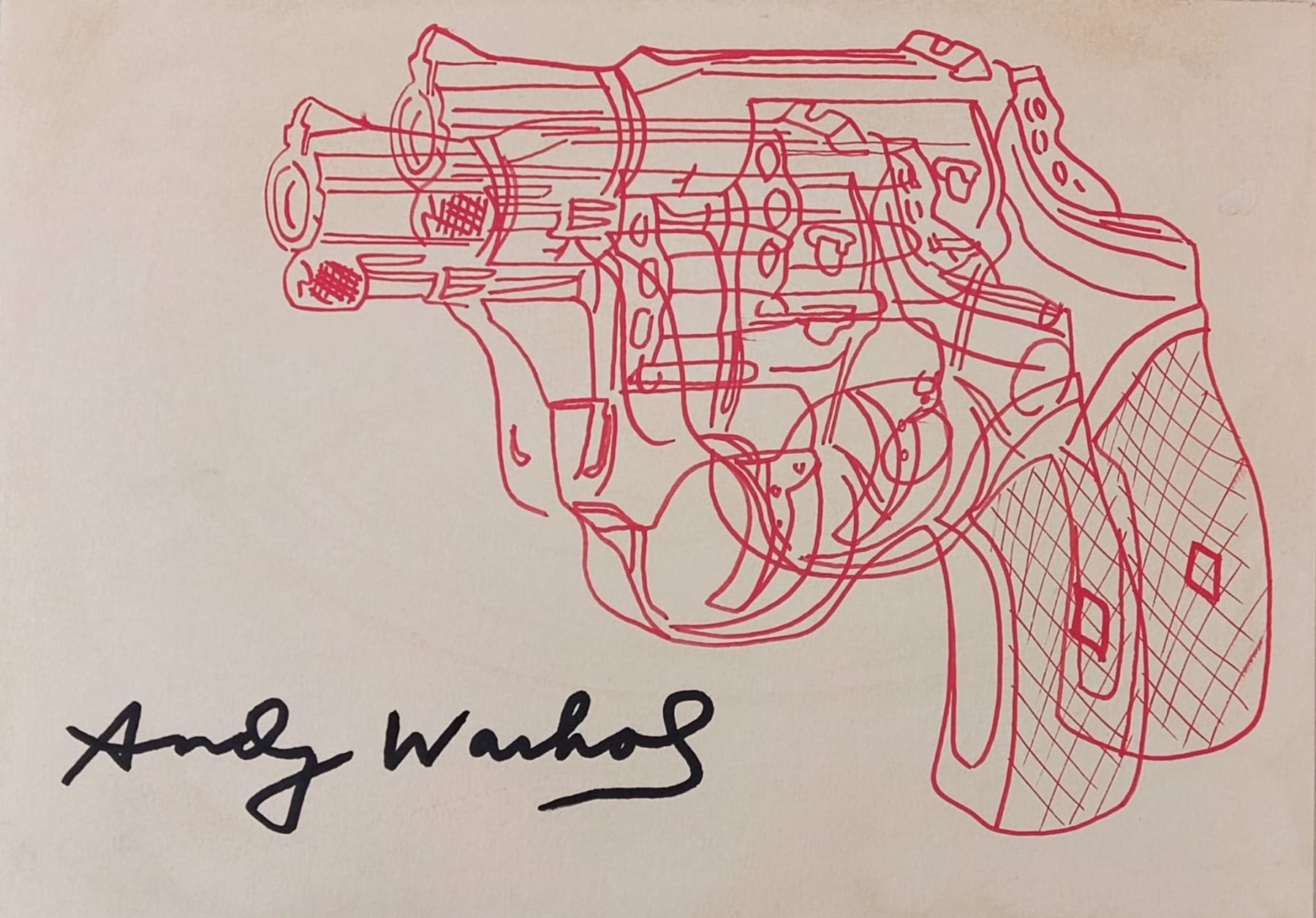 Andy Warhol - Guns (1982/1983).