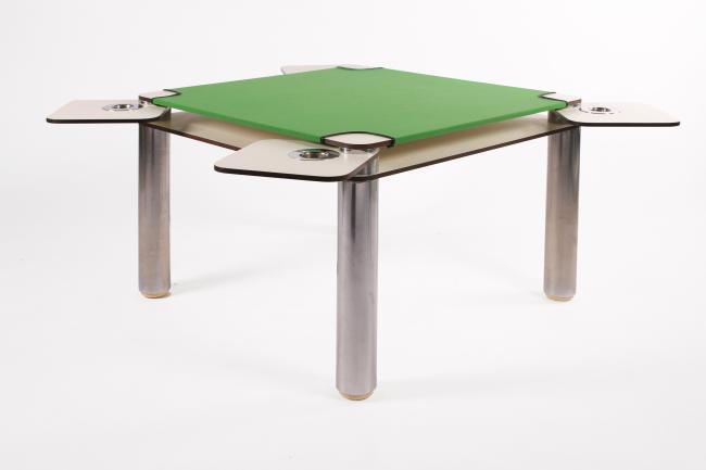 Joe Colombo Poker table, Zanotta, 1968