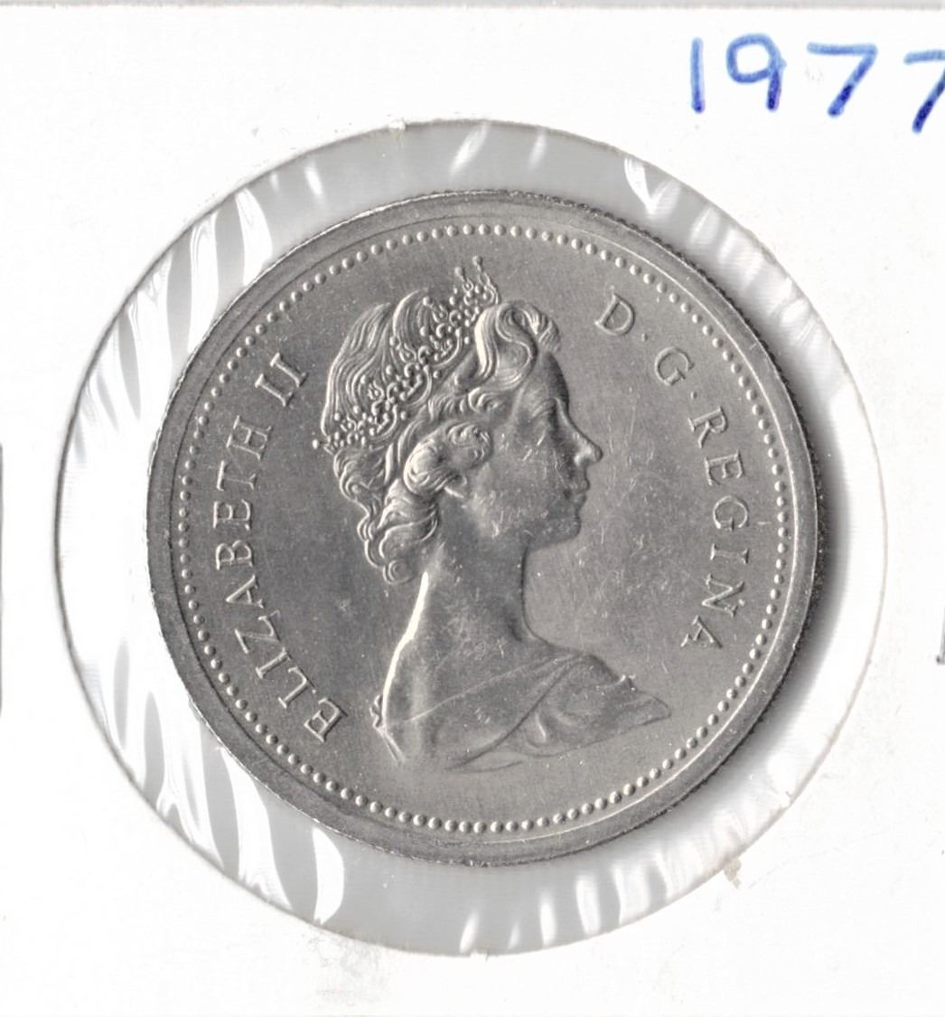 1977 Canadian Nickel Dollar