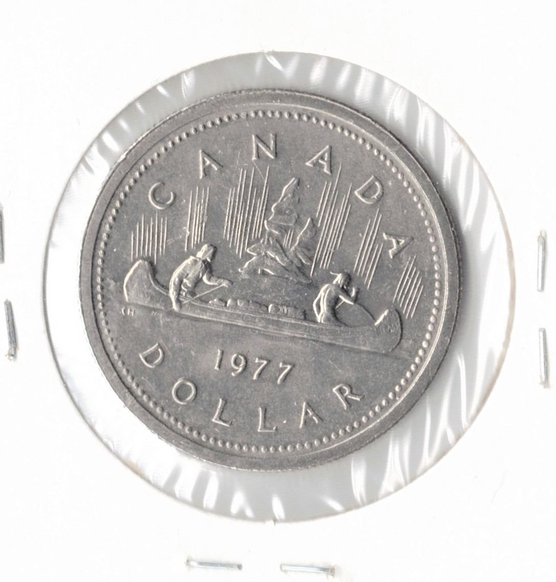 1977 Canadian Nickel Dollar