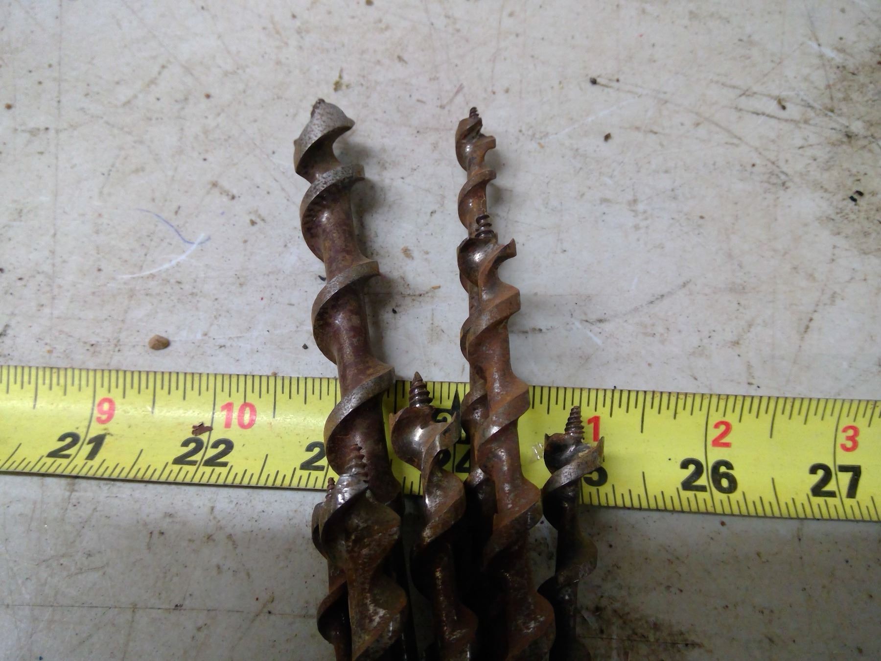 Set of Vintage Auger Bits