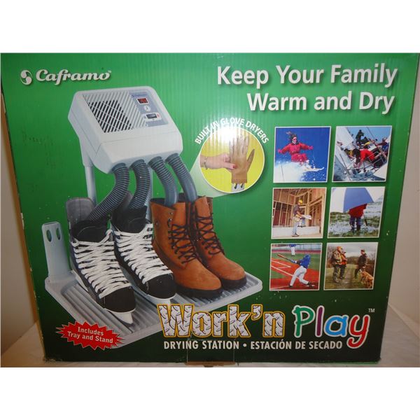 Shoe- boot electric drying station