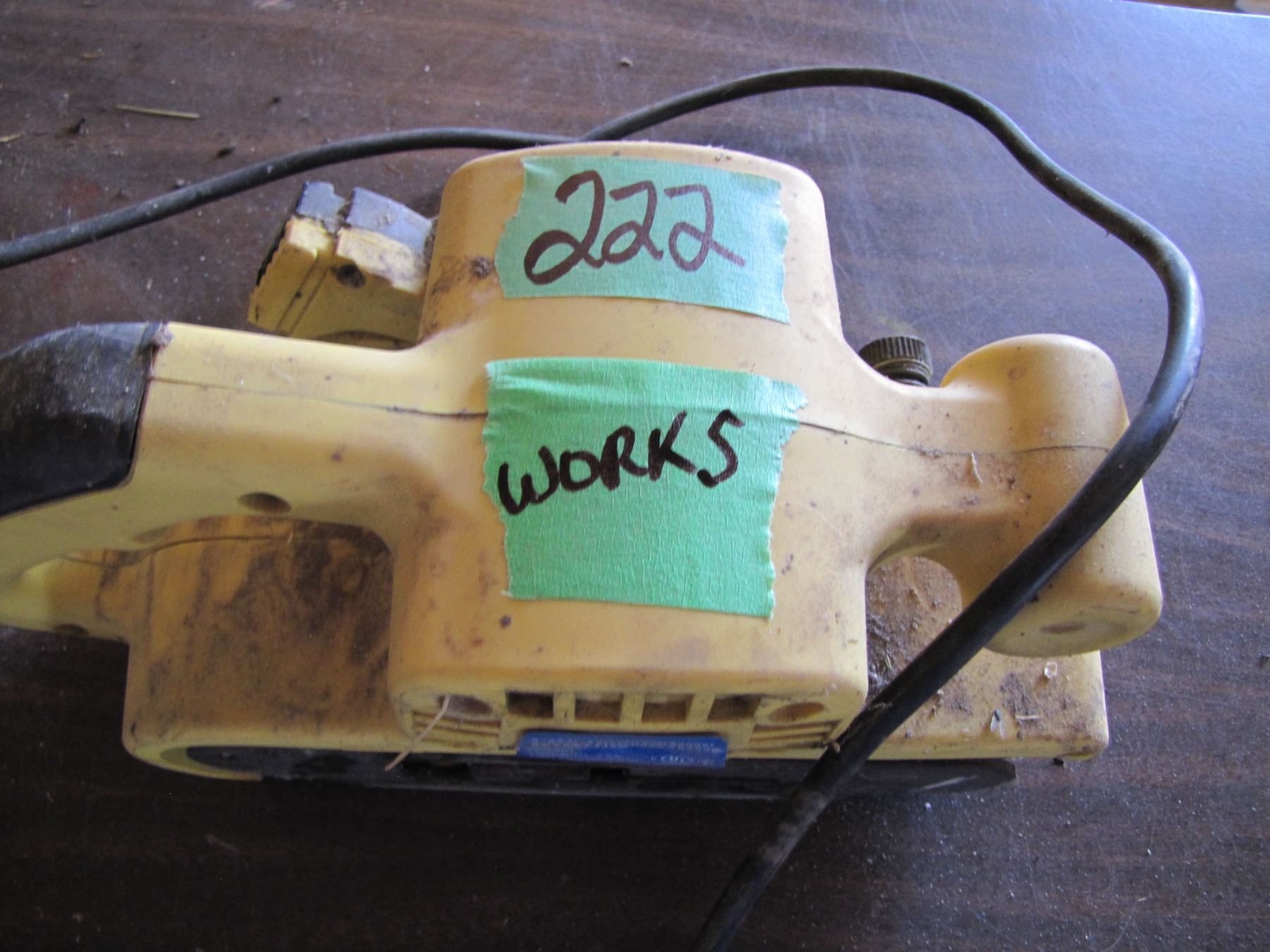 Power fist electric belt Sander