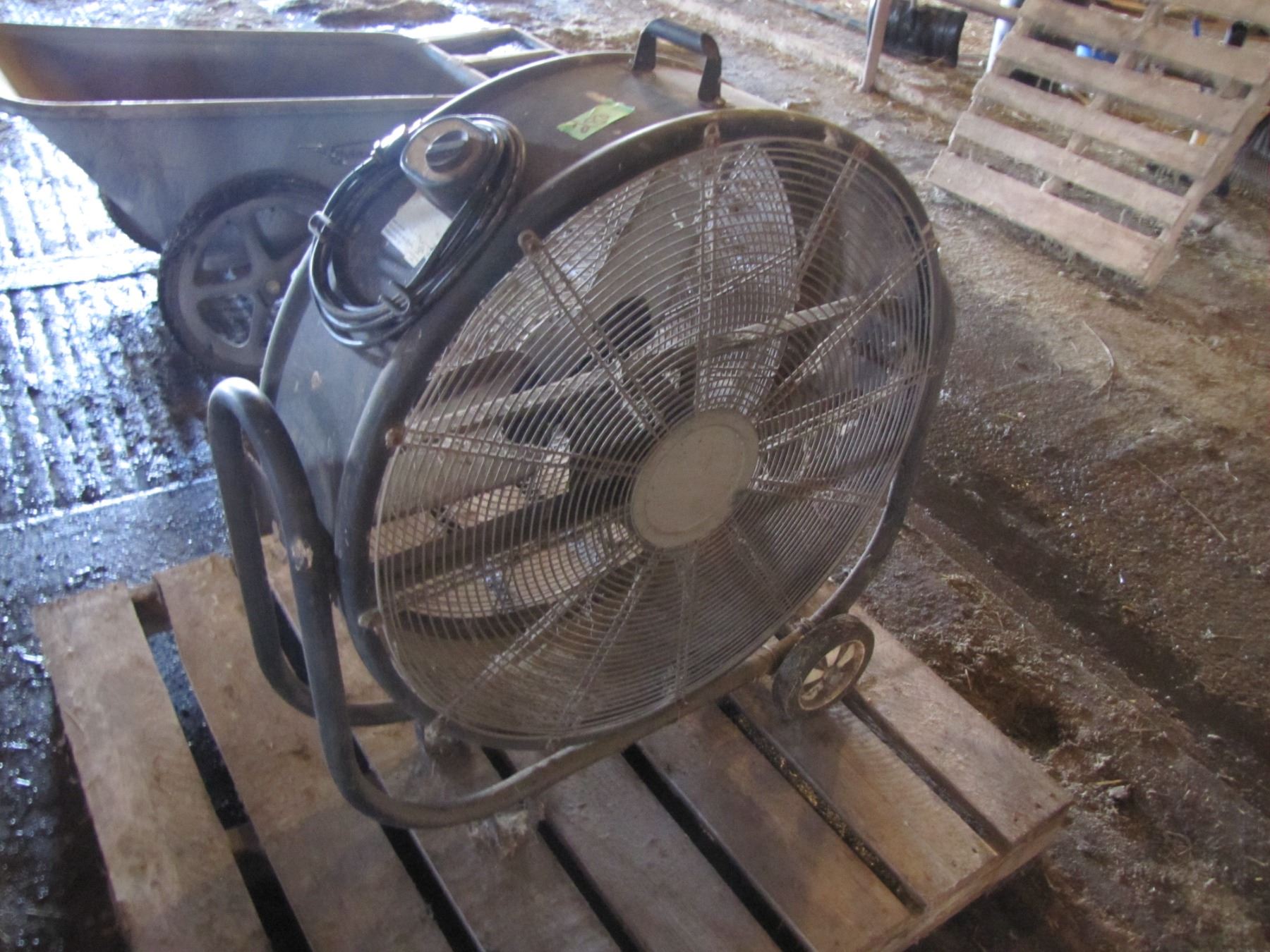 Power fist industrial fan