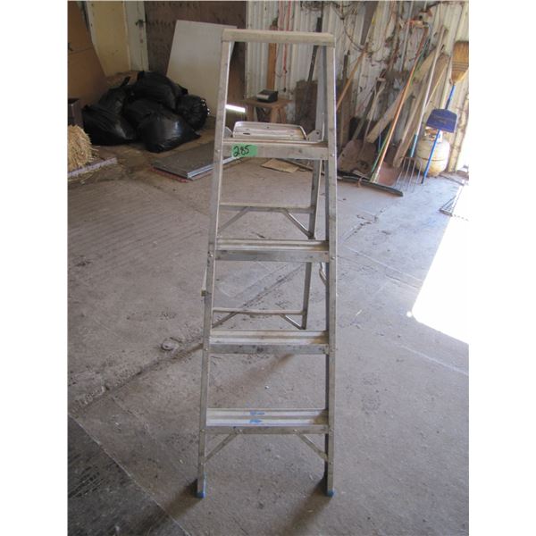 Aluminum 5 foot step ladder